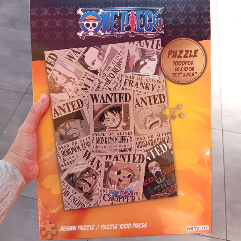 Jual JIGSAW PUZZLE ONE PIECE WANTED 1000PCS | Shopee Indonesia