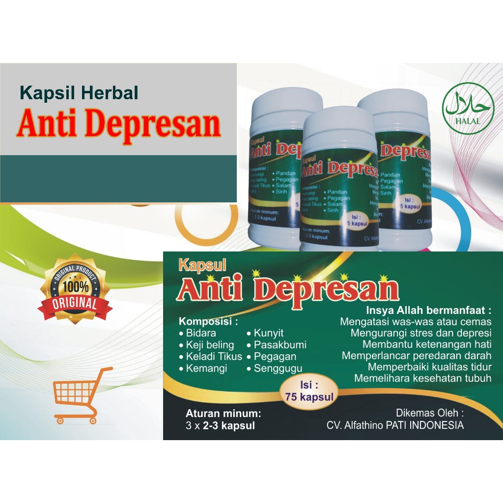 Jual OBAT HERBAL ANTI DEPRESI, WAS-WAS | KAPSUL HERBAL ANTI DEPRESAN ...