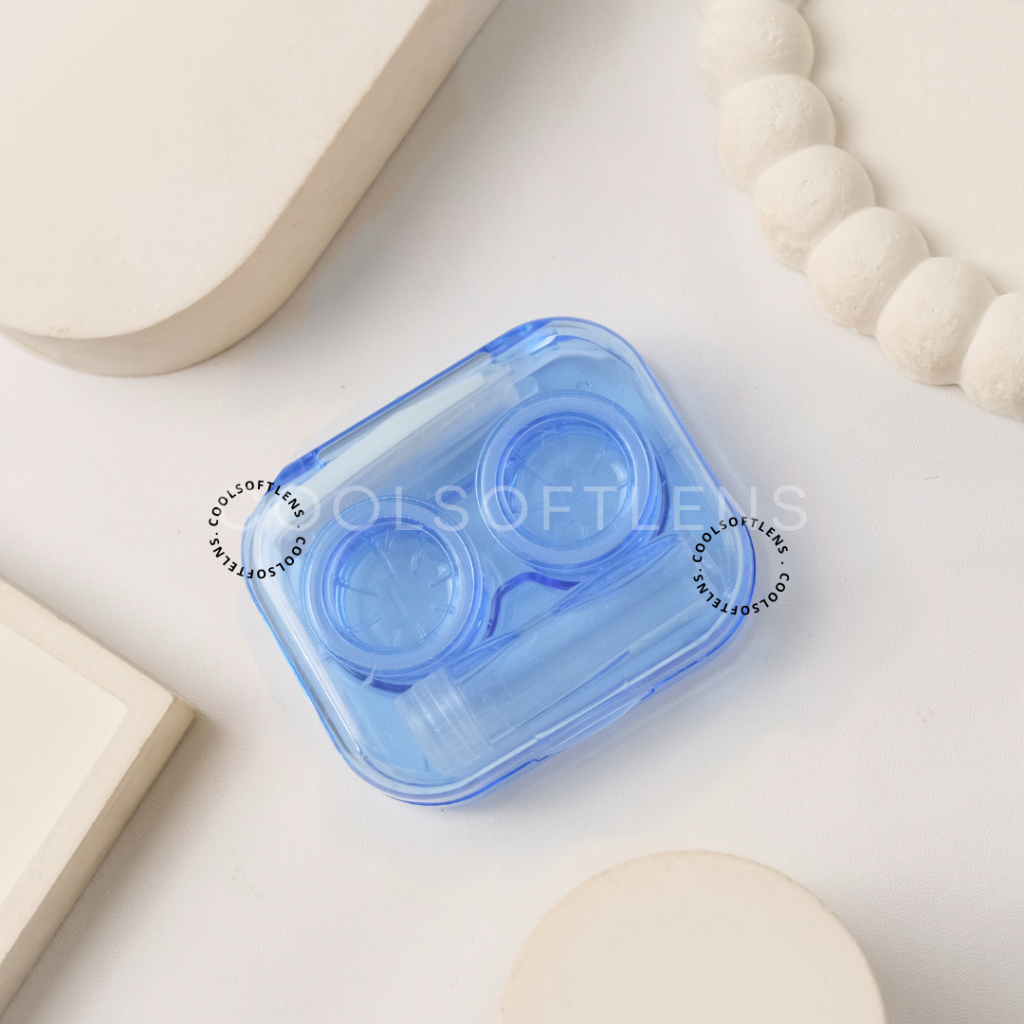 Jual Kotak Softlens TRANSPARAN ISI 1 / Tempat Softlens / Case Softlens ...