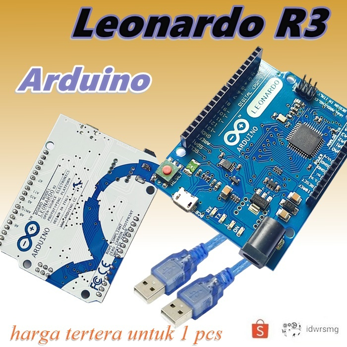 Jual Atmega32U4 Compatible Arduino R3 Leonardo Arduiono Leonardo r3 Atmega 32U4 | Shopee Indonesia