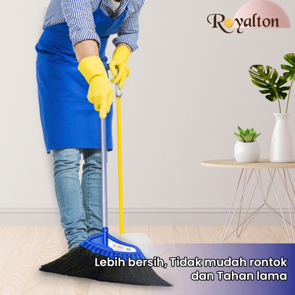 Jual Sapu Lantai Ijuk Anti Rontok Royalton Kipas Besar Panjang 110 cm ...