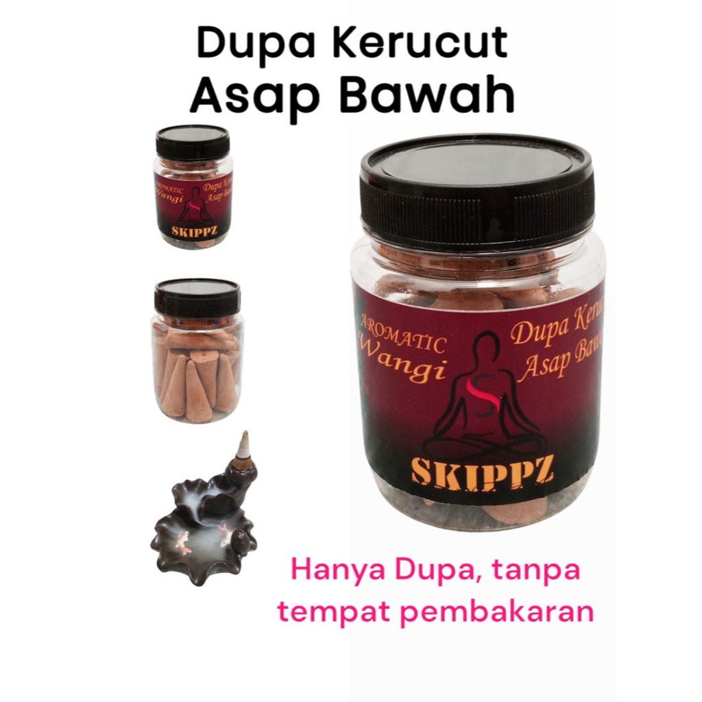 Jual Dupa Kerucut Pengharum Ruangan Bukhur Aroma Therapy Asap Bawah ...