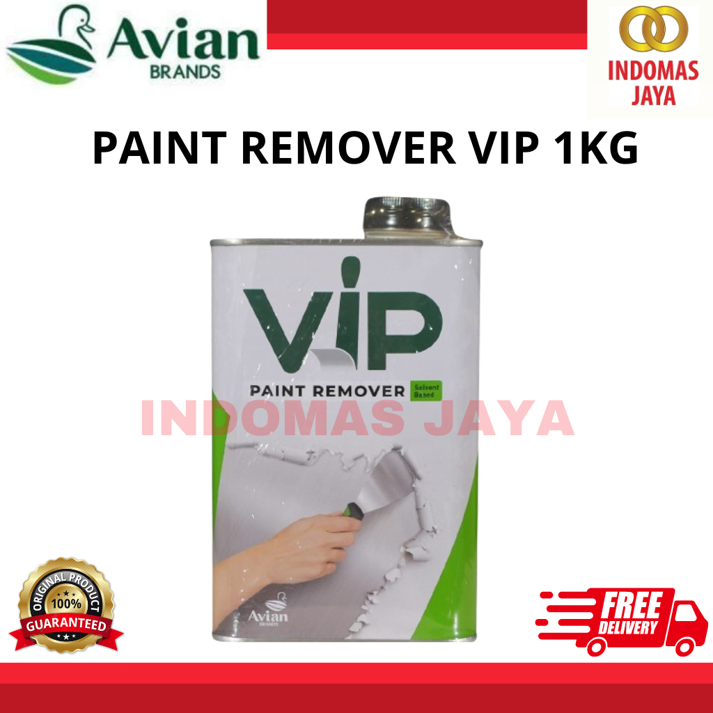 Jual PAINT REMOVER VIP 1KG/PERONTOK CAT VIP/AVIAN BRANDS-CAIRAN VIP ...