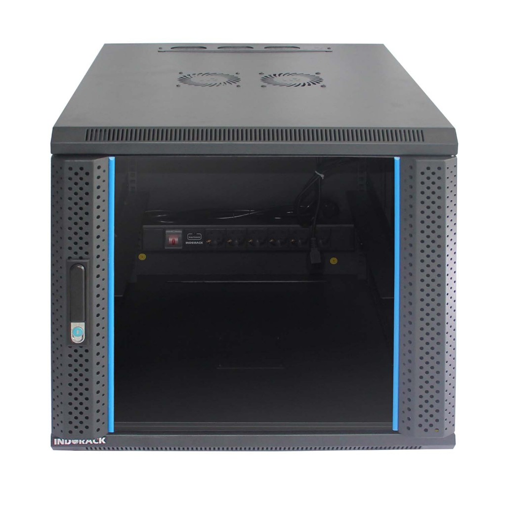 Jual INDORACK WALLMOUNT WIR7010S RACKMOUNT 19 INCH 10U DEPTH 700MM ...