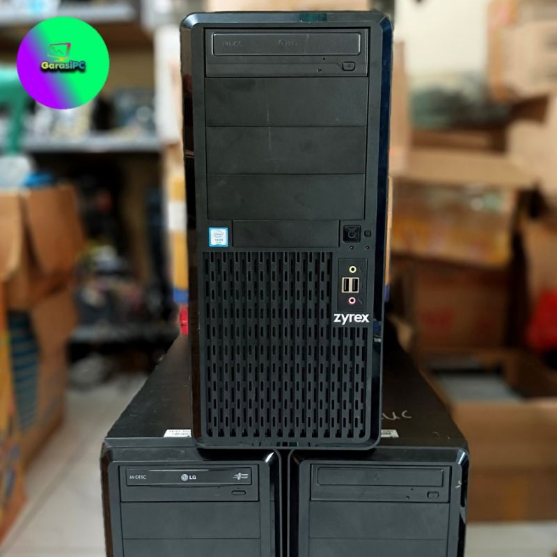 Jual Sever Zyrex Tower X-301 Processor Intel Xeon E3-1220 v6 Kaby Lake ...
