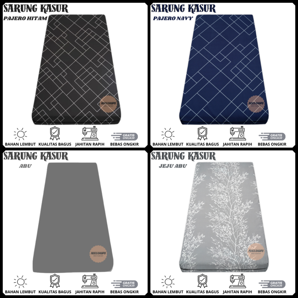 Jual Sarung Kasur Busa Resleting 160x200x10 - Sprei Resleting ...
