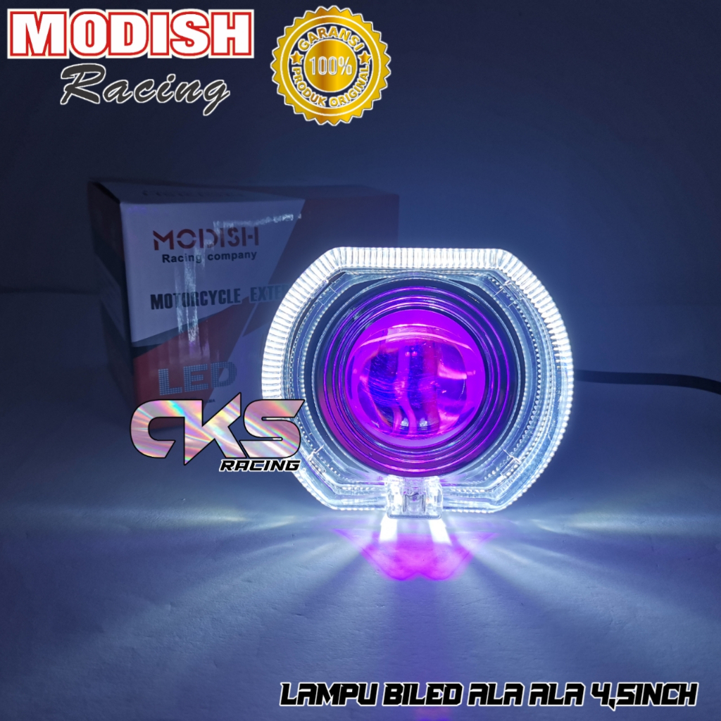 Jual Lampu Biled Ala Ala 4,5 inch MODISH Plus Shroud Devil Laser Cut ...