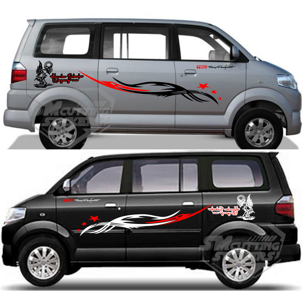 Jual Stiker Striping List Stiker Mobil APV Stiker Stiker Cutting Mobil ...