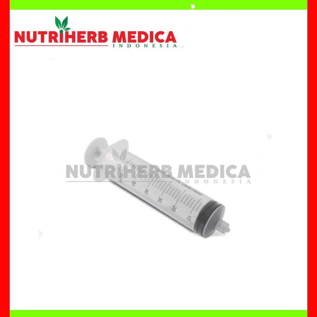 Jual Spuit 50cc Onemed Lubang Tengah Tanpa Needle Jarum Disposable ...