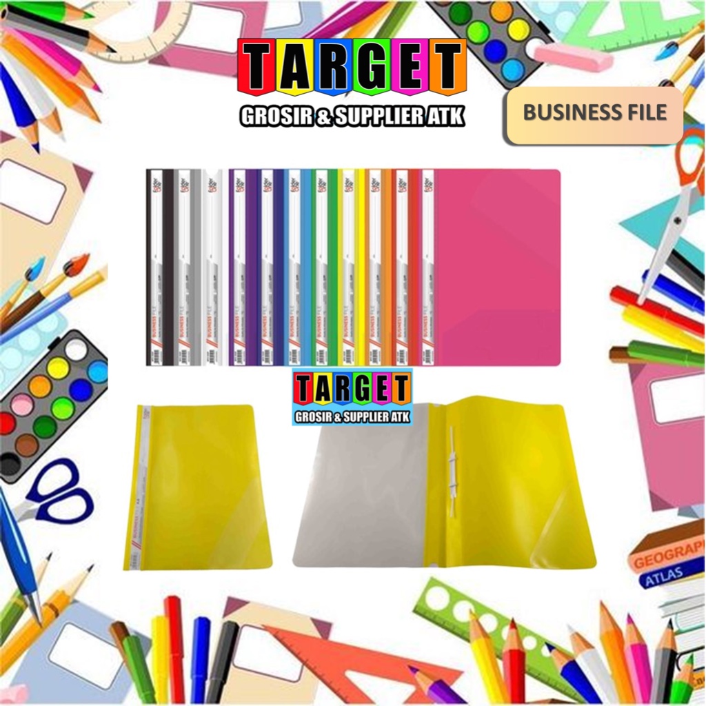 Jual BUSINESS FILE / MAP FOLDER PLASTIK / FILE BISNIS FOLIO / F4 SNELHECTER | Shopee Indonesia