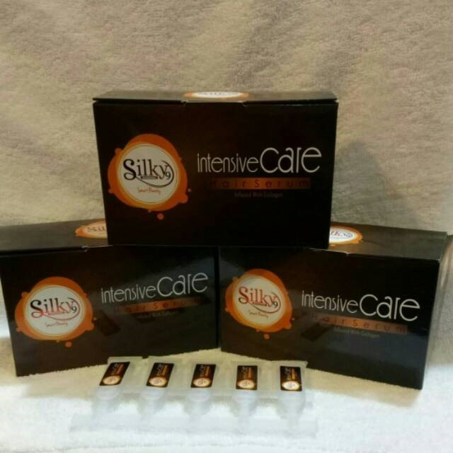 Jual silky9 silky 9 intensive care hair serum 5ml x 25pcs | Shopee ...