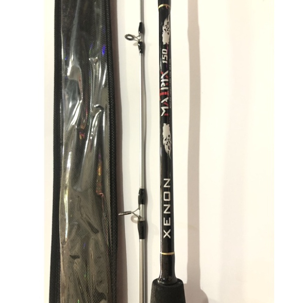 Jual Joran Pancing Spinning Xenon Matrix Fiber solid 150 cm | Shopee ...