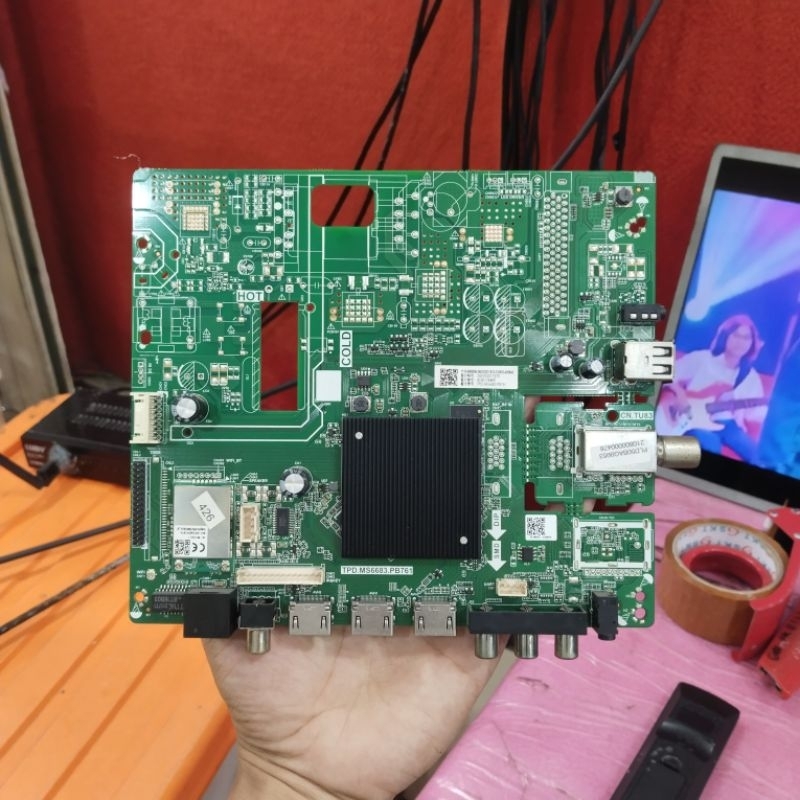 Jual MB POLYTRON PLD 50BAG9953 MAINBOARD MOTHERBOARD MODUL MESIN TV LED | Shopee Indonesia