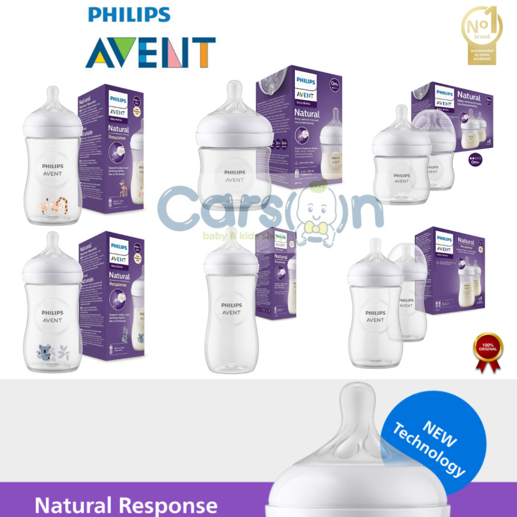 Jual Avent Botol Natural Classic 125ml 260ml Botol Susu Avent Bottle ...