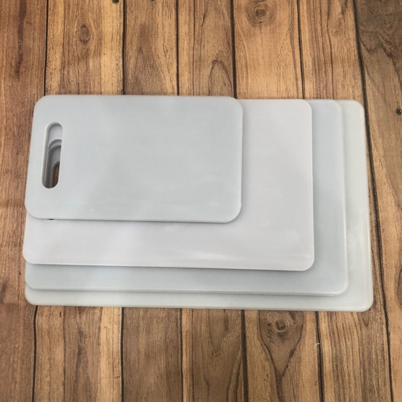 Jual talenan plastik tebal / alas tatakan potong buang daging buah ...