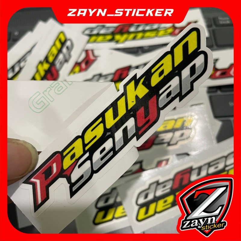 Jual sticker viral pasukan senyap 023 | Shopee Indonesia