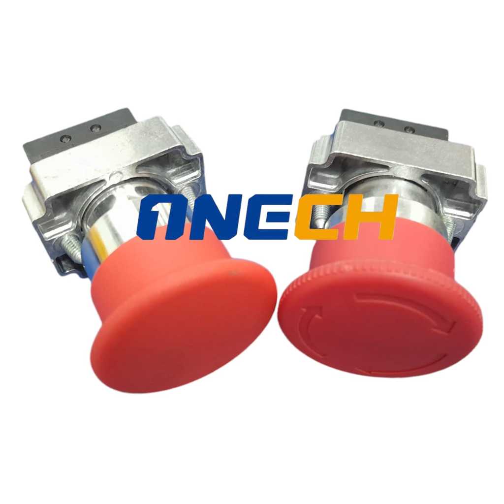 Jual Tombol Emergency 40mm Emergency push button Logam Push Button ...