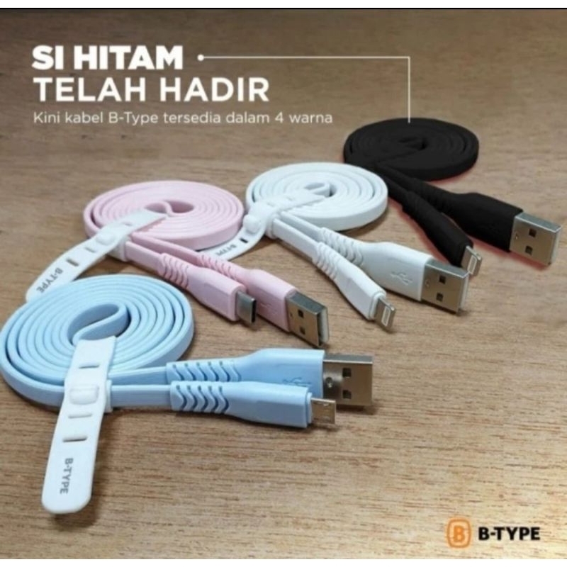 Jual B-Type Kabel Data Micro 1M Fast Charger Usb Micro 100cm | Shopee ...