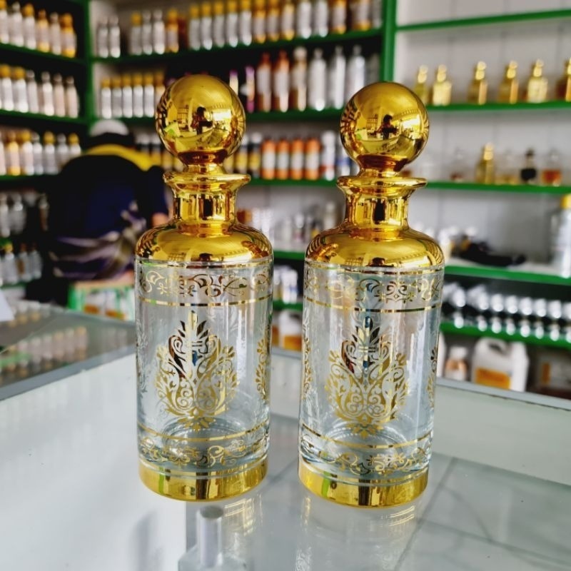Jual Botol Display Bibit Parfum Botol Jin Bulat 205ML / Botol Parfume ...