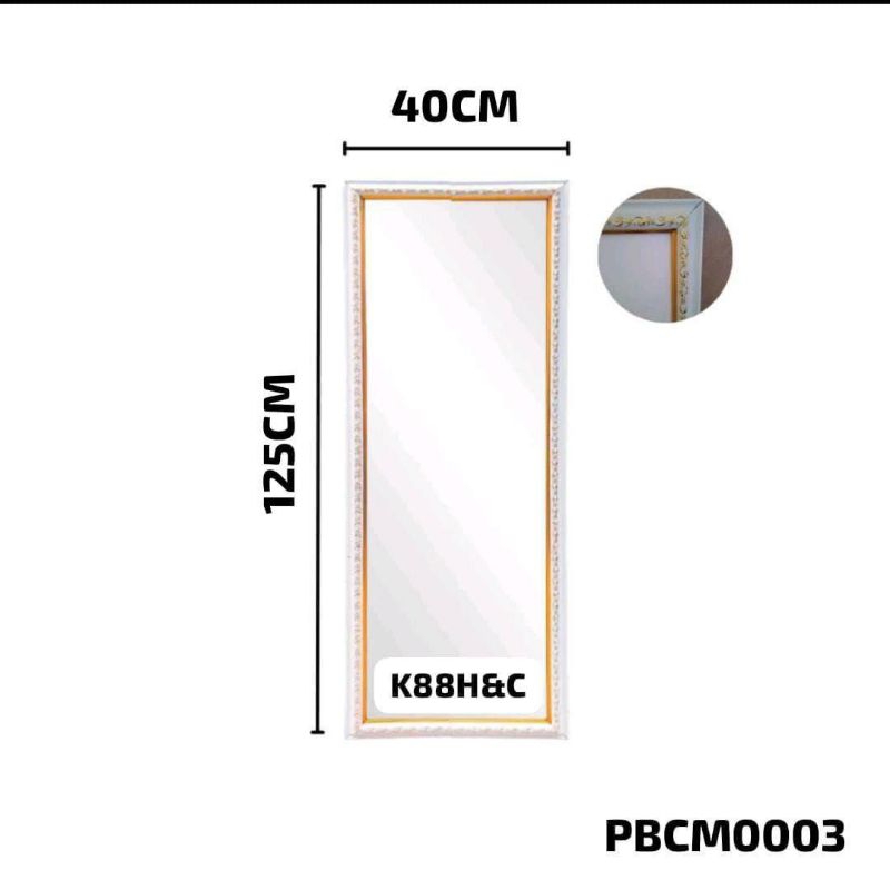 Jual CERMIN FULL BODY 40CM×125CM KACA FULL MANADO | Shopee Indonesia