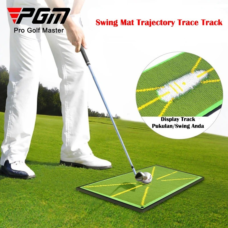 Jual Pgm DJD038 Karpet Track Pukulan Golf Swing Hit Trajectory Strike ...