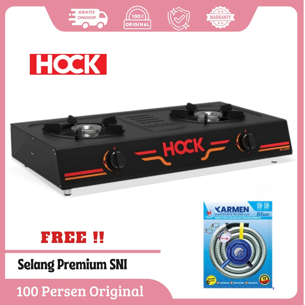 Jual Kompor Gas Hock Elegant Gold HP-200EG-Kompor Sultan | Shopee Indonesia