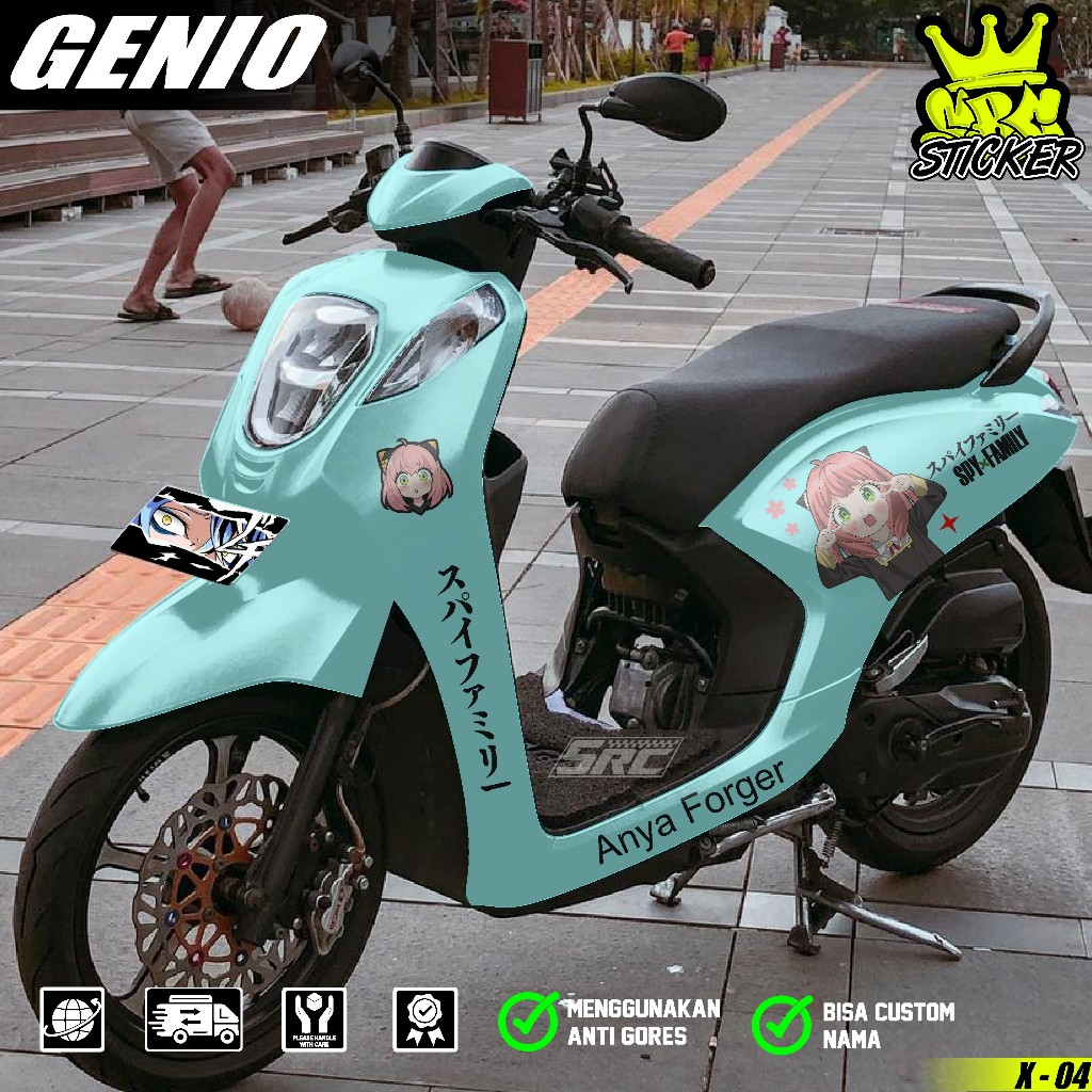 Jual Sticker Decal Full Body Motor Honda Genio 2019 2020 2021 2022 2023 ...