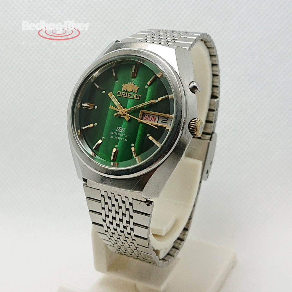 Jual Vintage Orient SSS Automatic Men's Watch - Green Gradation Dial | Shopee Indonesia