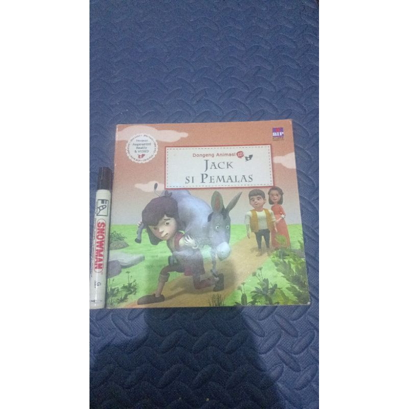 Jual Jack si Pemalas dongeng animasi 3D bekas buku preloved | Shopee Indonesia