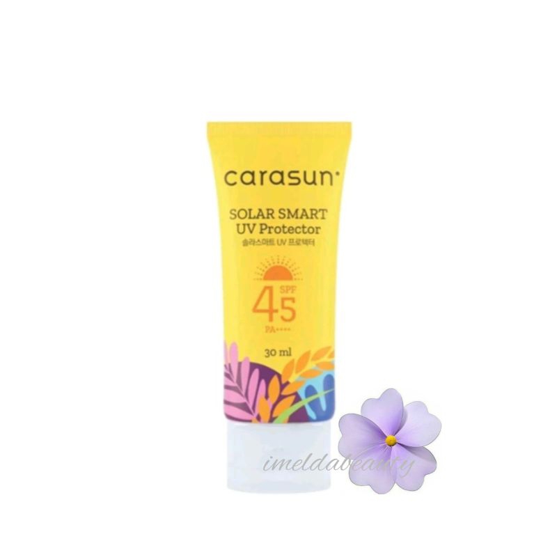 Jual CARASUN - Solar Smart UV Protector SPF45 PA++++ 30ml | Shopee ...