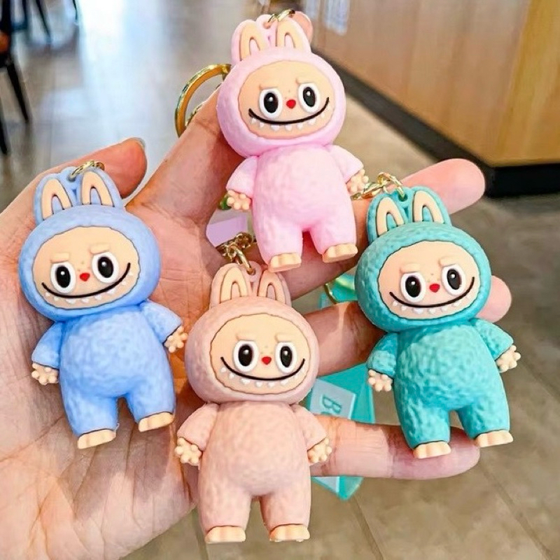 Jual AS Labubu Keychain Key chain Labubu Gantungan Kunci Labubu Ganci ...