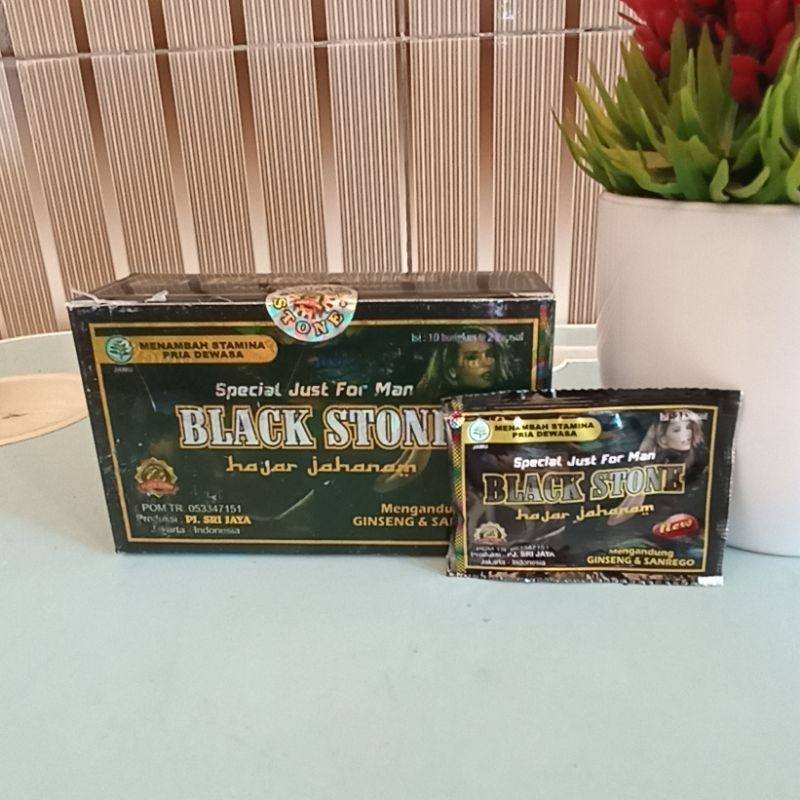 Jual OBAT KUAT + OBAT TAHAN LAMA BLACK STONE (1 BOX ISI 10 SACHET ...