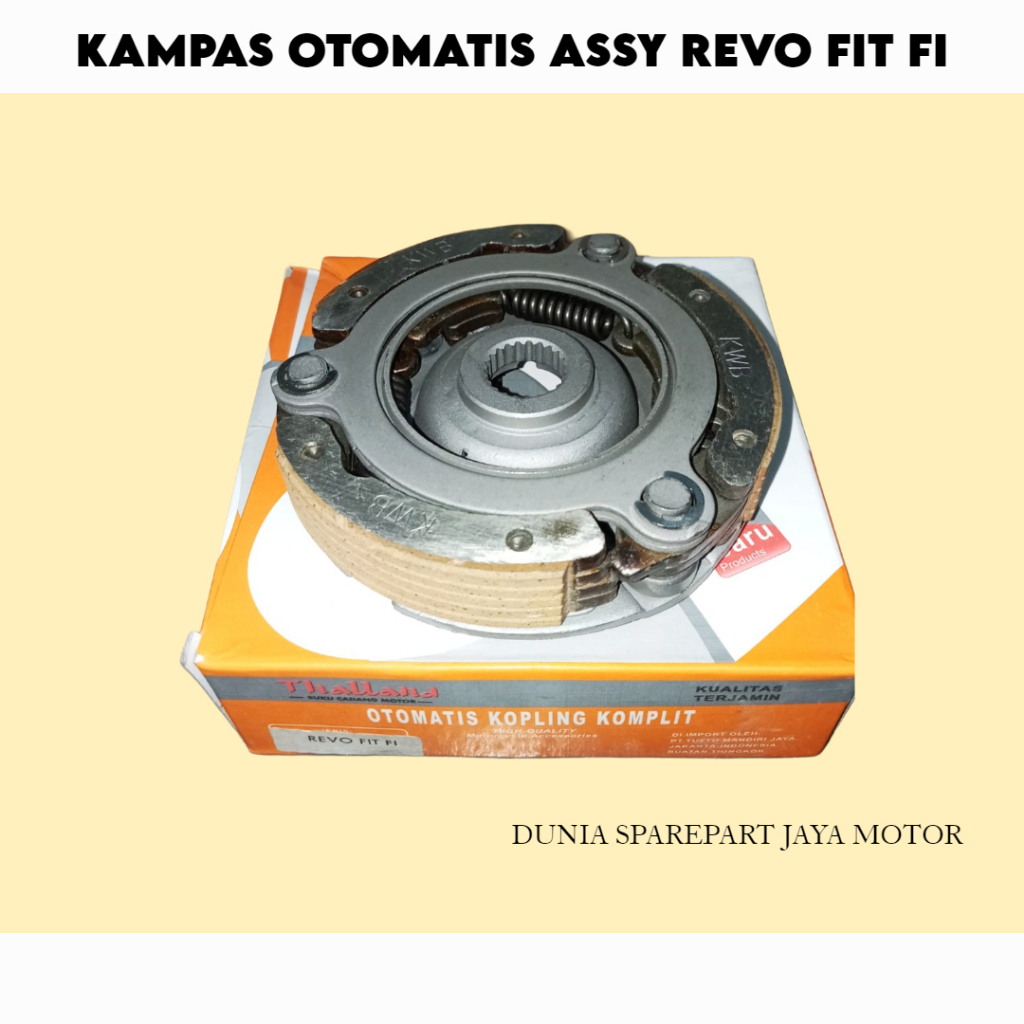 Jual KAMPAS OTOMATIS ASSY REVO FIT FI / KAMPAS GANDA REVO INJEKSI THALLAND | Shopee Indonesia