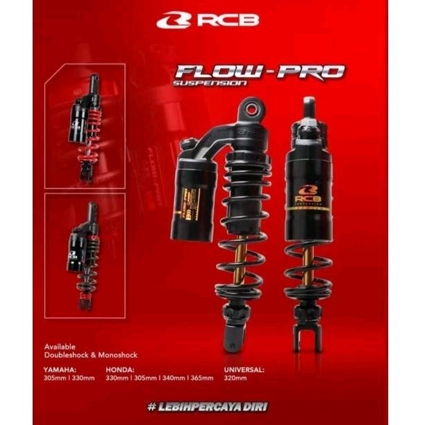 Jual Shock RCB Racing Boy Flow Pro Nmax old new bebek 320mm 320 mm PCX ...