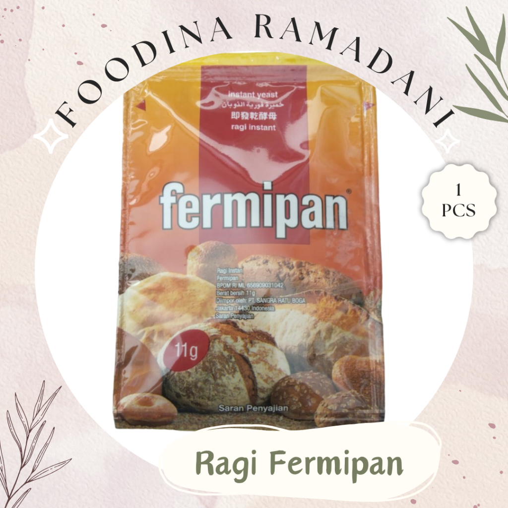 Jual RAGI Pengembang - Fermipan Sachet [ 11gr ] Harga Per PCS | Shopee ...