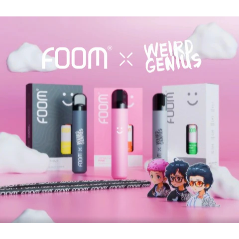 Jual Foom Pod X Weird Genius Bundling Icy Series Grey Black Pink Icy ...