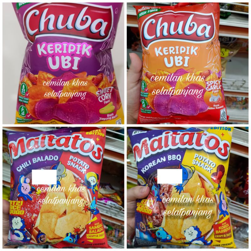 Jual Kerupuk chuba dan maitatos tersedia varian rasa | Shopee Indonesia
