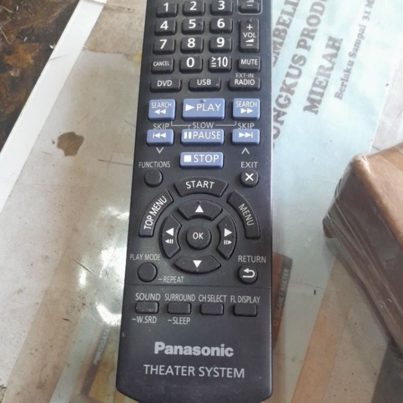 Jual remote theater system panasonic r333 | Shopee Indonesia
