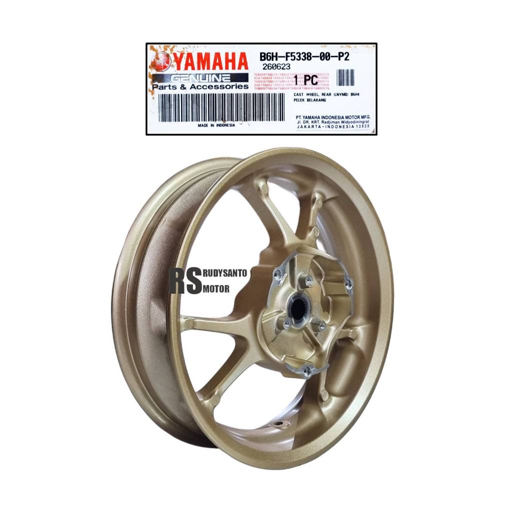 Jual CHAT WHEEL REAR VELG PALEK PELEK BELAKANG NMAX NEW 2021 GOLD ...