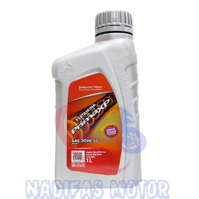 Jual Oli PERTAMINA PRIMA XP Original 1 Liter / 1L 20W-50 Oil Mesin ...