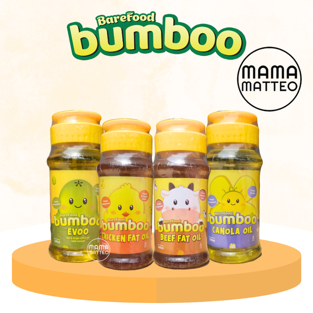 Jual BUMBOO OIL MPASI 100ml / Minyak Alami Tumis Masak Topping Bayi ...