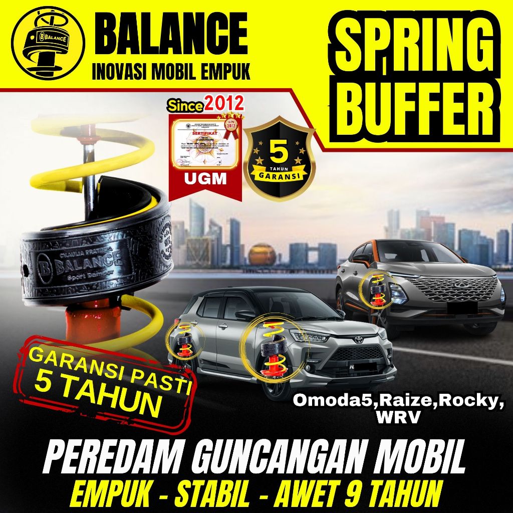 Jual BALANCE Spring Buffer Damper Mobil OMODA 5/RAIZE/ROCKY/WRV Garansi ...
