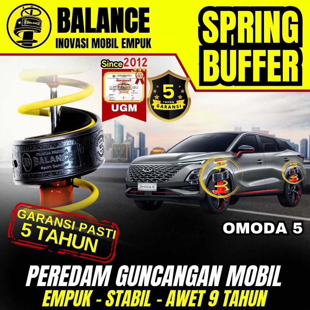 Jual BALANCE Damper Spring Buffer Khusus OMODA 5 , Peredam Guncangan ...