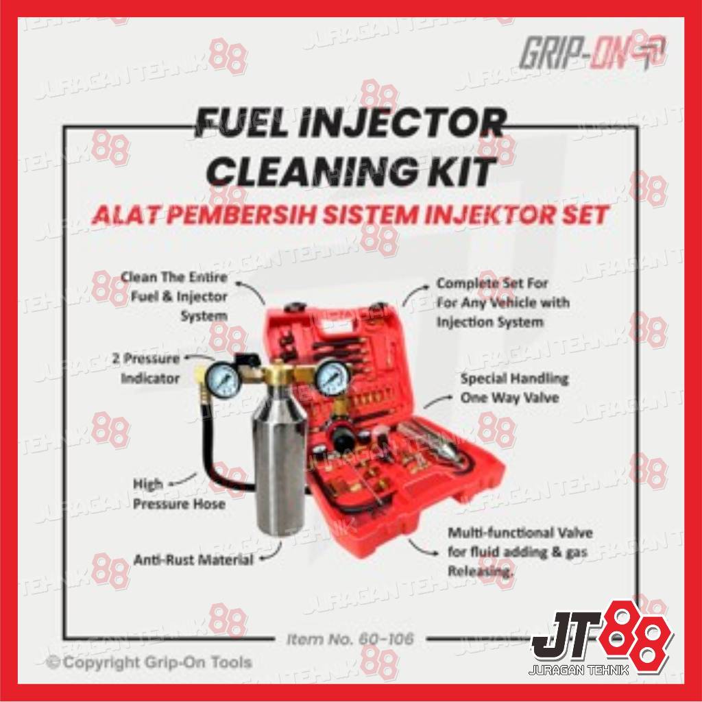 Jual Grip-On Fuel Injector Cleaning Kit Alat Set Pembersih Sistem ...