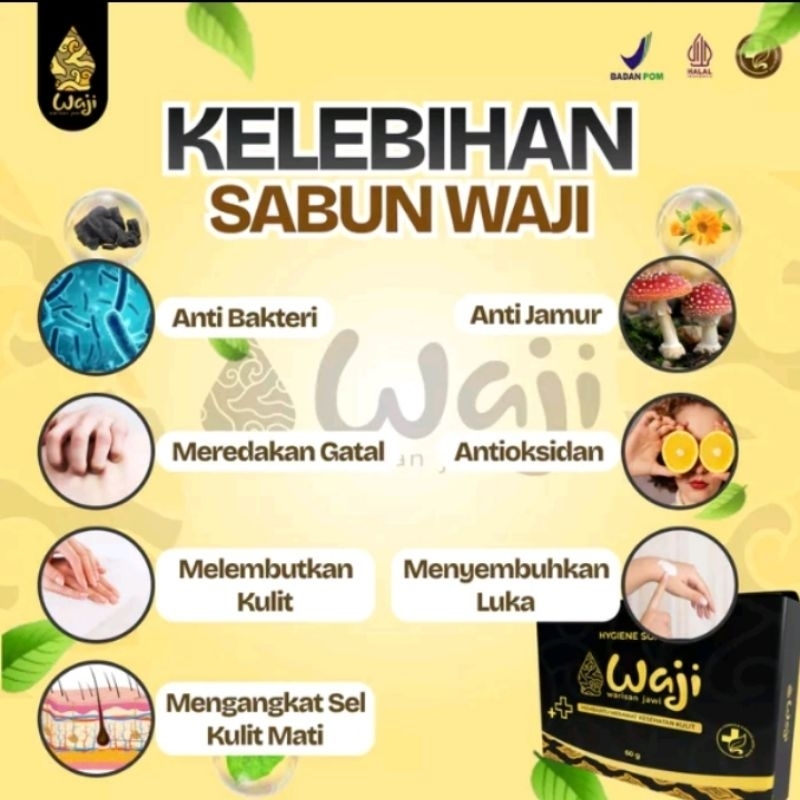 Jual WAJI - Sabun Gatal 100% Original | Membantu Mengatasi Masalah ...