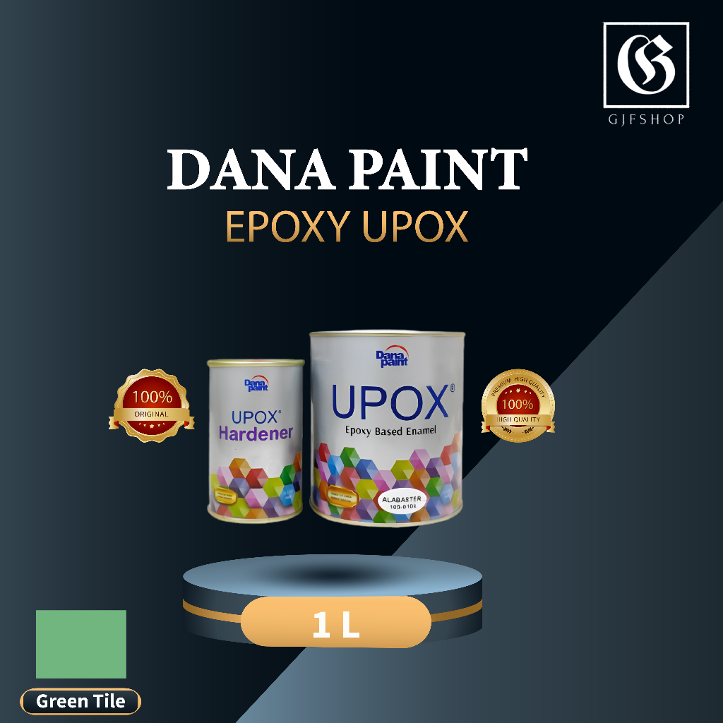 Jual Cat Lantai Dasar Epoxy Green Tile UPOX 1L | Shopee Indonesia