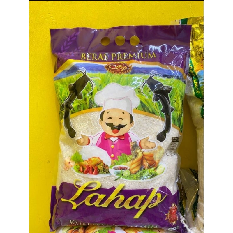 Jual BERAS PREMIUM LAHAP LELE 5 KG | Shopee Indonesia