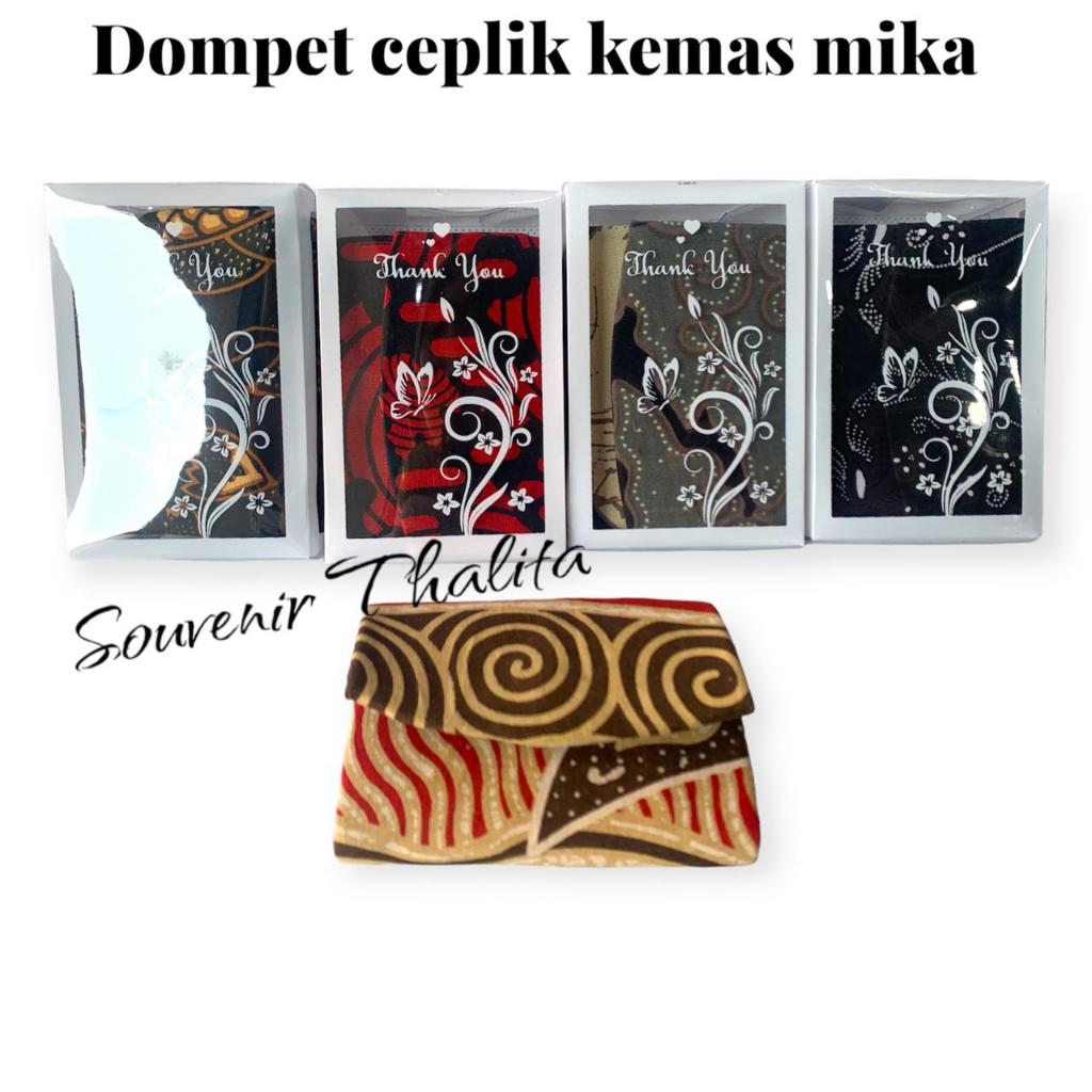 Jual Isi 100 Pcs Souvenir Dompet Batik Ceplek Kemas Mika | Shopee Indonesia