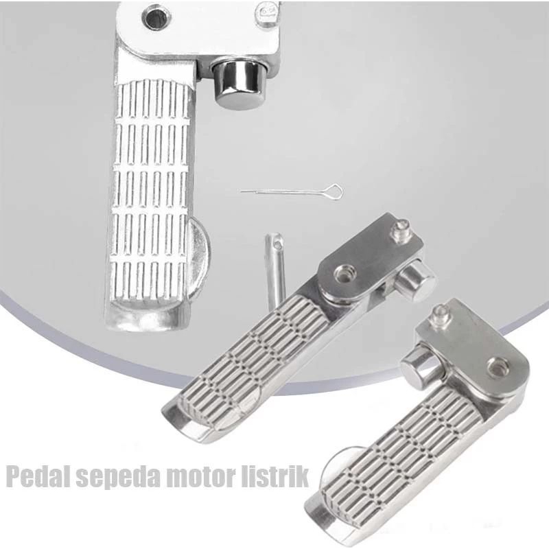 Jual Footstep sepeda listrik pustep motor listrik aloy | Shopee Indonesia