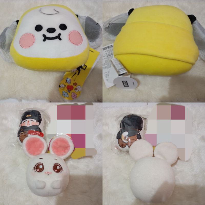Jual bt21 chimmy baby face official unsealed, jimin doll cute, rabbit ...